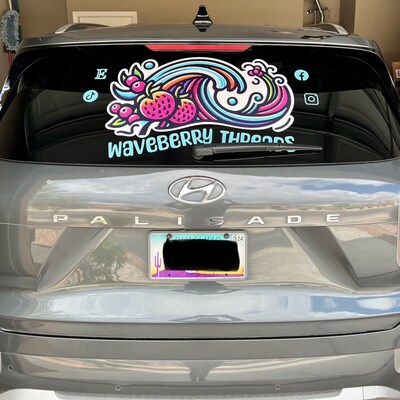 Custom Business Advertising Decal, Car Business Decal, Car Custom Decal ...