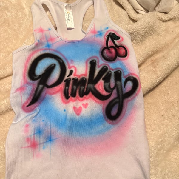 Custom Airbrush Portrait Name Design - Etsy