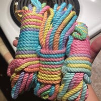 White Bamboo Silk Rope - Etsy