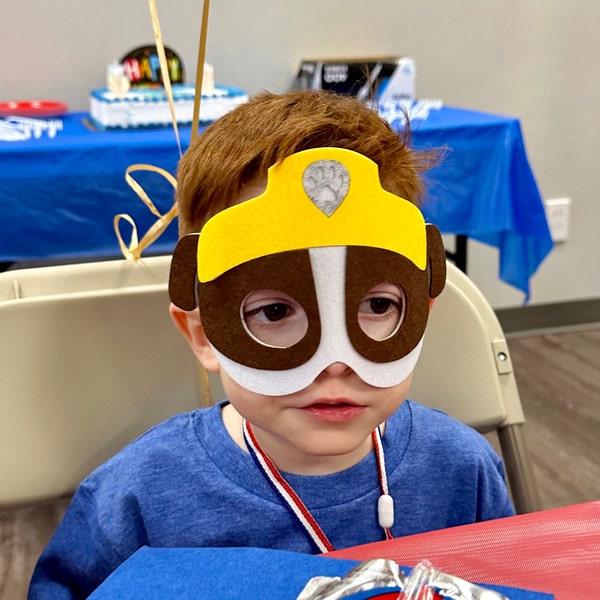 NEW DESIGN! 12PCS Party Pack Pup Paw Masks for Birthday Party Favors ...