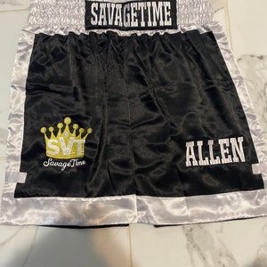 Custom Embroidered Boxing Robes Custom Made Robes Personalized - Etsy