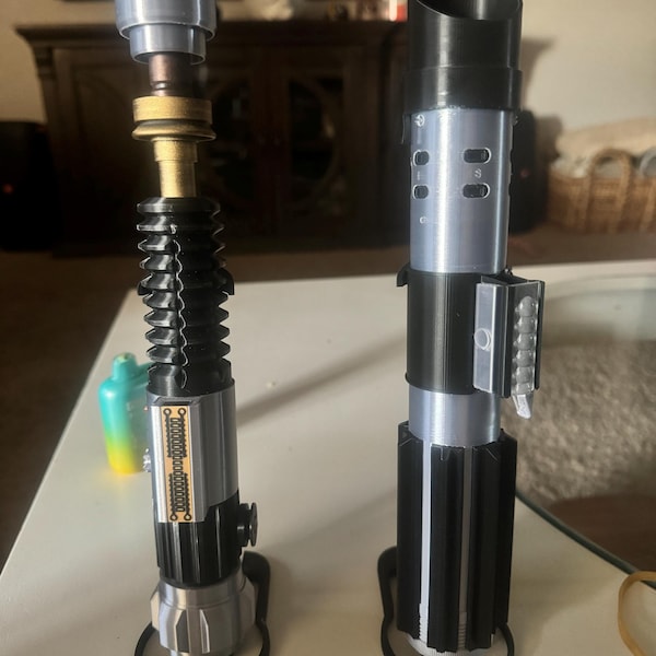 Luke Skywalker Lightsaber ESB Graflex Full Size Prop Replica Inspired ...