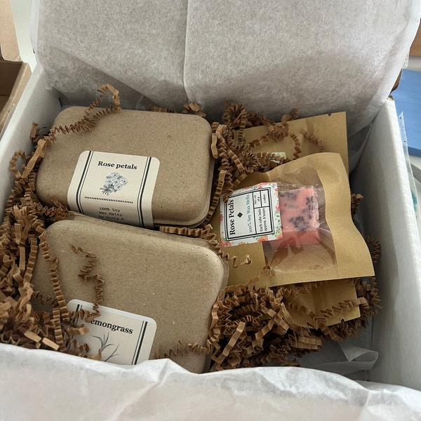 Fraser Fir Wax Melts With Green and Red Berry botanical Wax Tart 100% ...