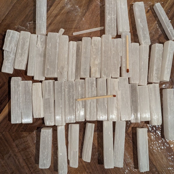 Mini Selenite Sticks Bulk - 2" to 2.5" Pieces - Small Selenite Crystal ...