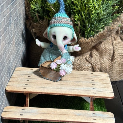 Japanese Miniature Room Backdrop Dollhouse Corner Box Doll Photography ...