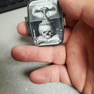 Black Cat Fortune Telling Game Psychic Metal Wallet Stash | Etsy