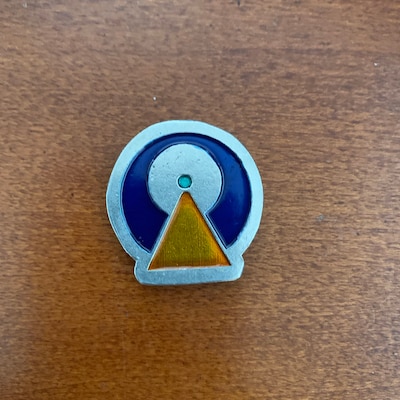 Hand Cast Vulcan IDIC 1 In. Pin/pendant - Etsy