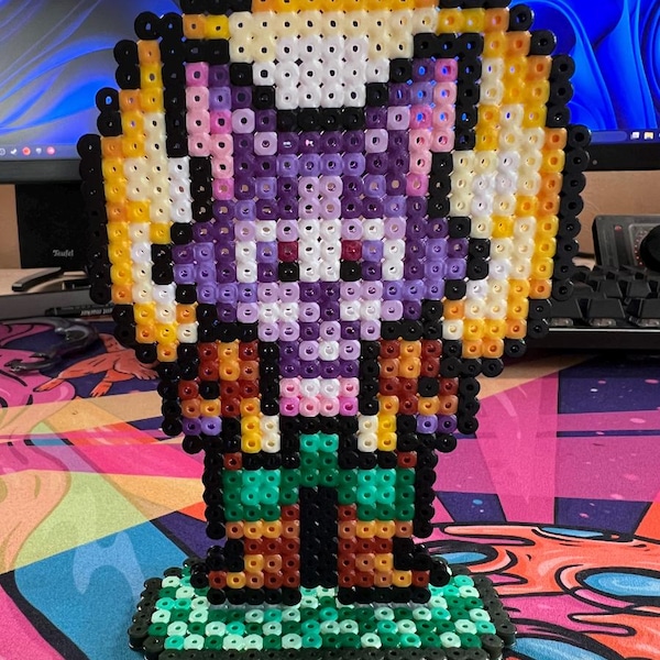 Zelda A Link to the Past Diorama Display Made of Iron-on Beads, Perler ...