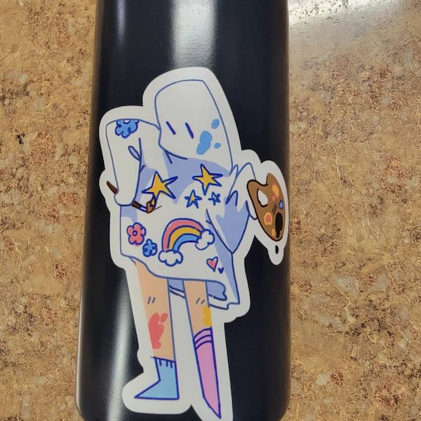 Cute Ghost Waterproof Sticker Set! V2 - Etsy