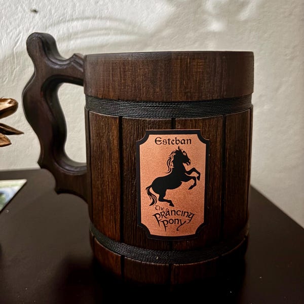 Paladin Class Dnd Mug Wooden Beer Stein Dungeon and Dragons Gifts D&D ...