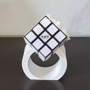 RUBIK'S Cube Display Stand L Cube Design L Rubik's Cube Holder, Stand ...