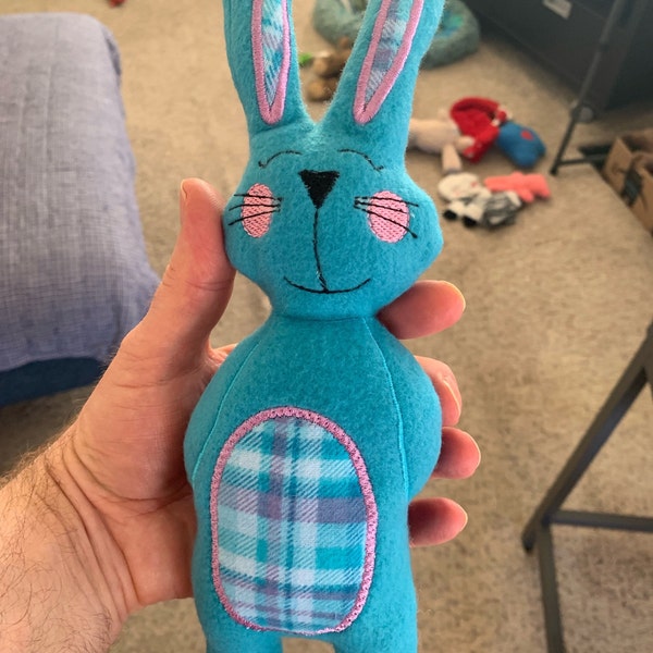 Simple ITH Bunny Rabbit Stuffie for 6x10, 7.9x11 and 8x12 Hoops. Easter ...