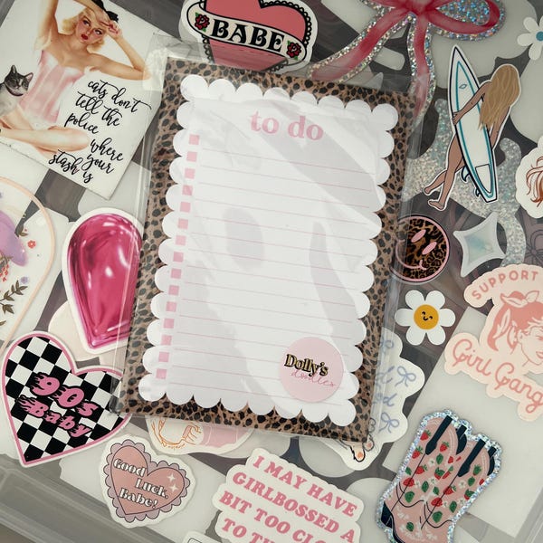 To Do A6 Notepad | Stationery Priority Planner Schedule to Do List ...