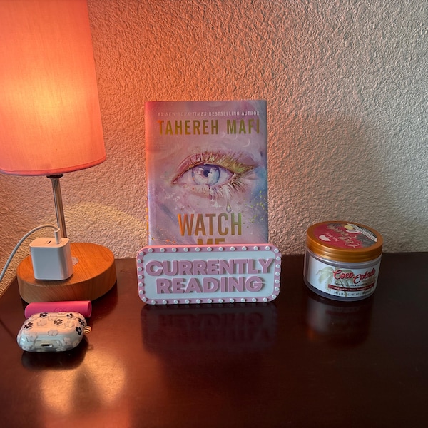 Book Sign, Library Sign, Currently Reading, Book Display, Bookish Decor ...