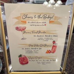 Fiesta Bar Menu Template Cinco De Mayo Editable Cocktail - Etsy