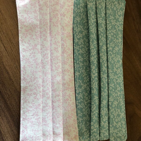 Pretty Fabric Face Masks - Washable and Reusable *ONE SIZE* - Etsy UK