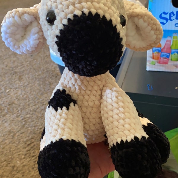 Colbie the Cow Amigurumi Crochet Pattern | Plush Cow PDF Tutorial ...