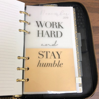 Planner Quotes or Printable Dashboards Planner Accessories, 14 Minimal ...