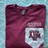 Texas A&M Aggies Quarter-zip Pullover Sweatshirt, Aggie Sweatshirt ...