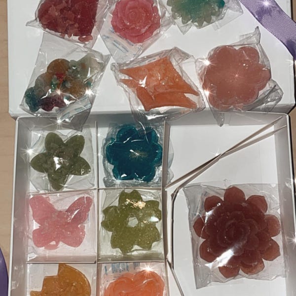 Edible Treasure Box, Kohakutou Candy, Crystal Candy, Edible Gem, Edible ...