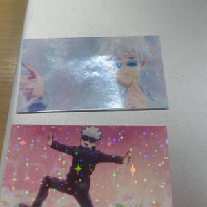 Gojo Funny Stickers HOLOGRAPHIC Set Anime Meme, JJK, Sorcerer, Satoru ...