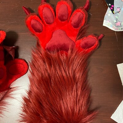 Pattern and Tutorial: Shaped 5-digit Handpaws - Etsy