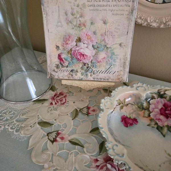 NEW! Decoupage Rice Paper, A4 045 Shabby Chic Vintage Victorian Woman ...