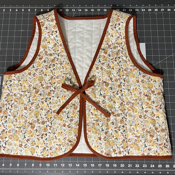 Ruby Vest PDF Sewing Pattern Size Inclusive 0-34 Beginner Friendly ...