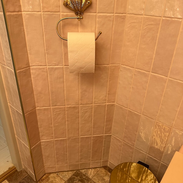 Brass Scallop Toilet Holder - Shell Brass Toilet Roll Holder - Shell ...