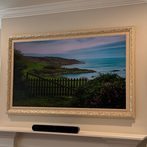 Frame Tv Bezel, Custom Brand Tv Frame, Wooden Tv Frame，frame TV Frames ...