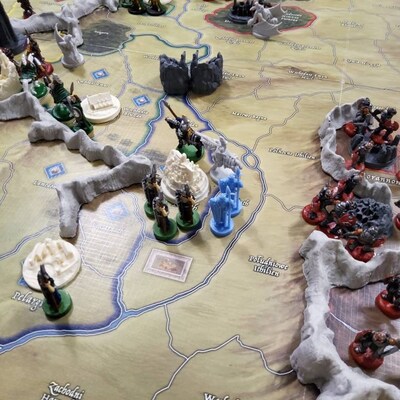 Mountains for War of the Ring normal Map 12 Pcs Resin - Etsy