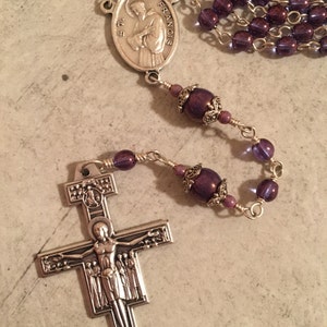 Saint Michael Chaplet Angelic Crown Rosary Chaplet of - Etsy