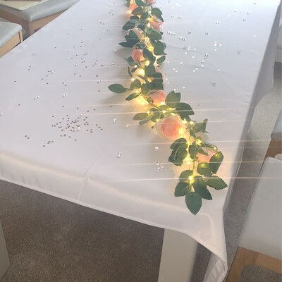 Rose Gold String Lights, Rose Gold Wedding, Rose Gold Decorations ...