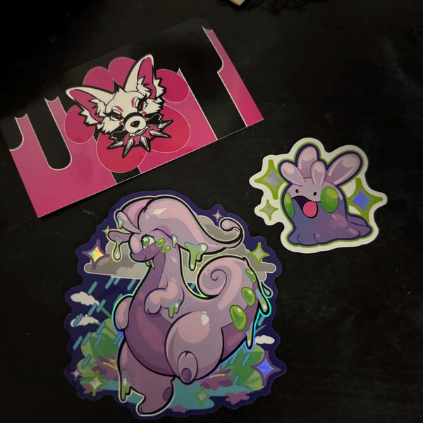 3 X 3 Virtual Pet Alien Aisha Vinyl Sticker - Etsy