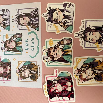 Charms 3 X 2 Introvert / Extrovert Chibis - Etsy