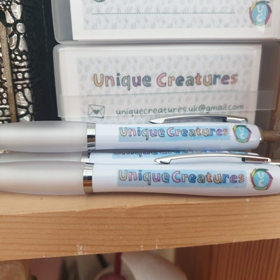 Personalised Printed Ballpoint Pens, Your Logo, Small Business ...