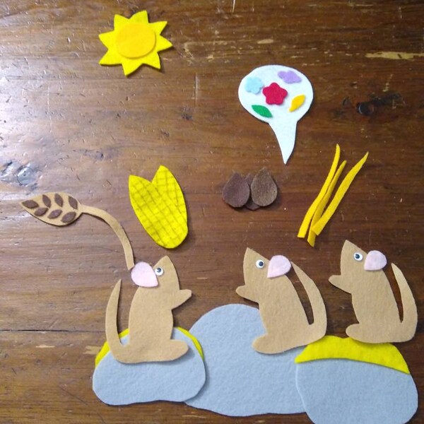 Little Bear Weather Dress Up" Children Story Flannel Board Felt Set - Etsy