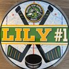 PRINTED Softball Door Sign or Locker Tag | Your Logo | Your Colors ...