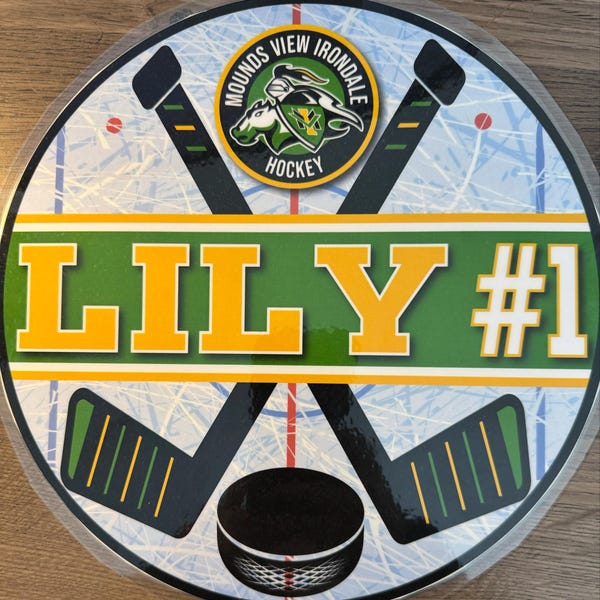 DIGITAL Hockey Door Sign or Locker Tag. - Etsy