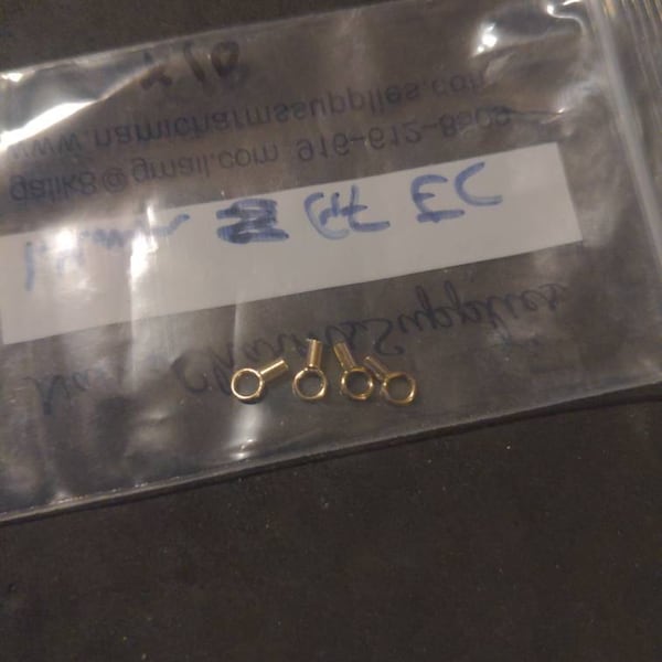 14kt Gold Filled Crimp Endkappen: 1 mm, 1,4 mm Endkappen - Etsy.de