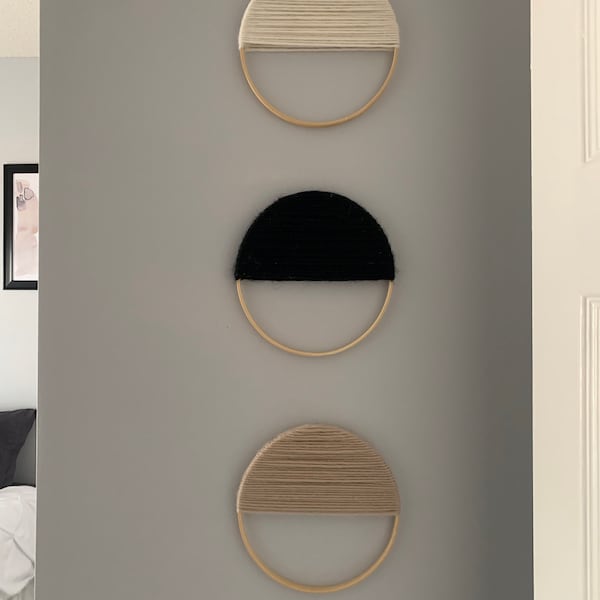 Customizable Circle Wall Hangings - Etsy