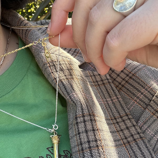 14k Gold Necklace, 14k Gold Chain, Solid Gold Necklace, Solid Gold ...