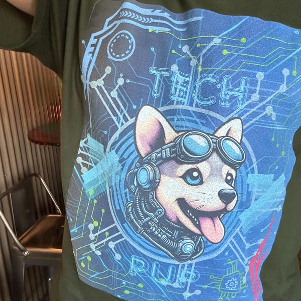 Tech Pup Cyberpunk T-shirt, Great Gift for Anyone Just Starting Their ...