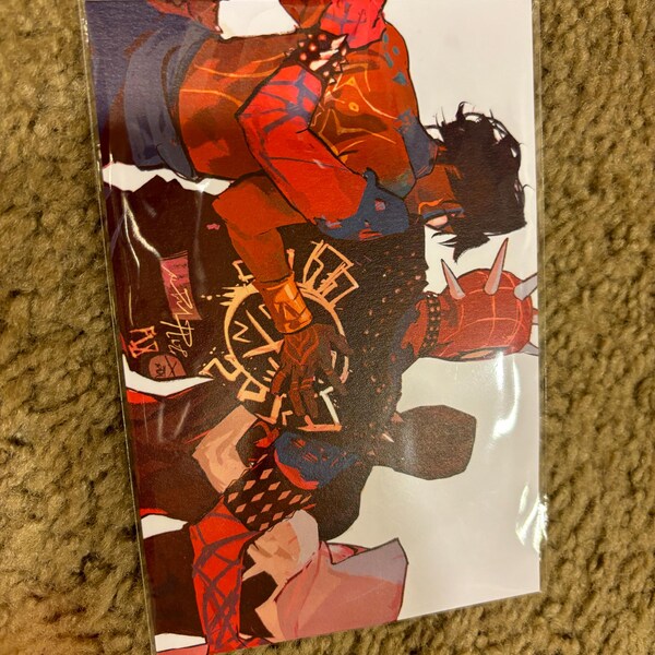 Spiderverse Print (5.5x8.5in) - Etsy