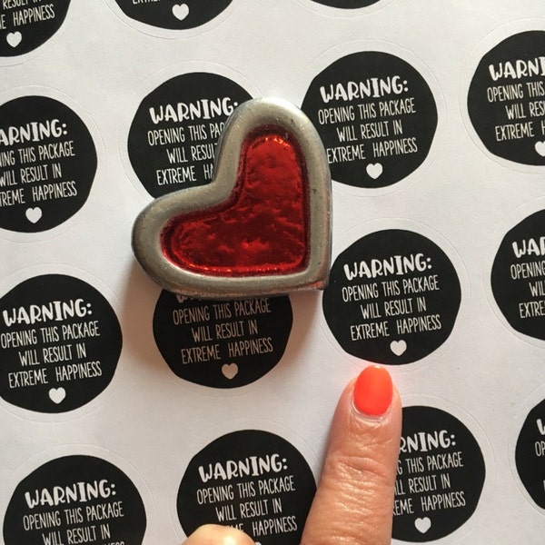 Cute Packaging Stickers, Happy Post Stickers, Cute Happy Mail Sticker ...