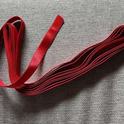 1/2 Inch Decorative Elastic Trim With Lace Edging Scallop Edging Picot ...