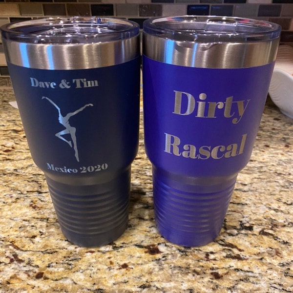 Engraved Tumbler, Personalized Tumbler 20 or 30 Ounce Tumbler ...