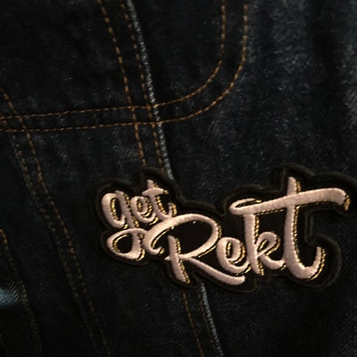 Trust No One Iron-on Patch - Etsy