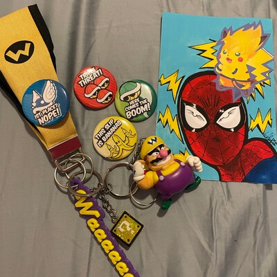 Princess Peach & Daisy this Princess Saves Herself 1.5 Button Set - Etsy