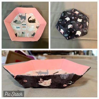 Hemisphere EPP Bowl Pattern - Etsy